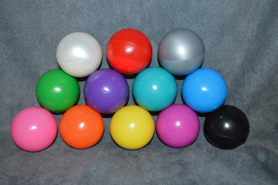 3" (76.2mm) Solid Color Juggling Balls | Cathedral Juggling Equipment